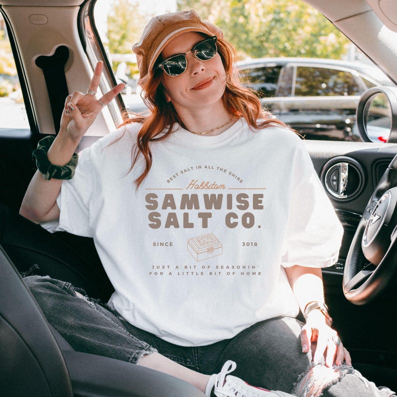Comfort Colors | Best Salt in All the Shire Shirt - Etsy