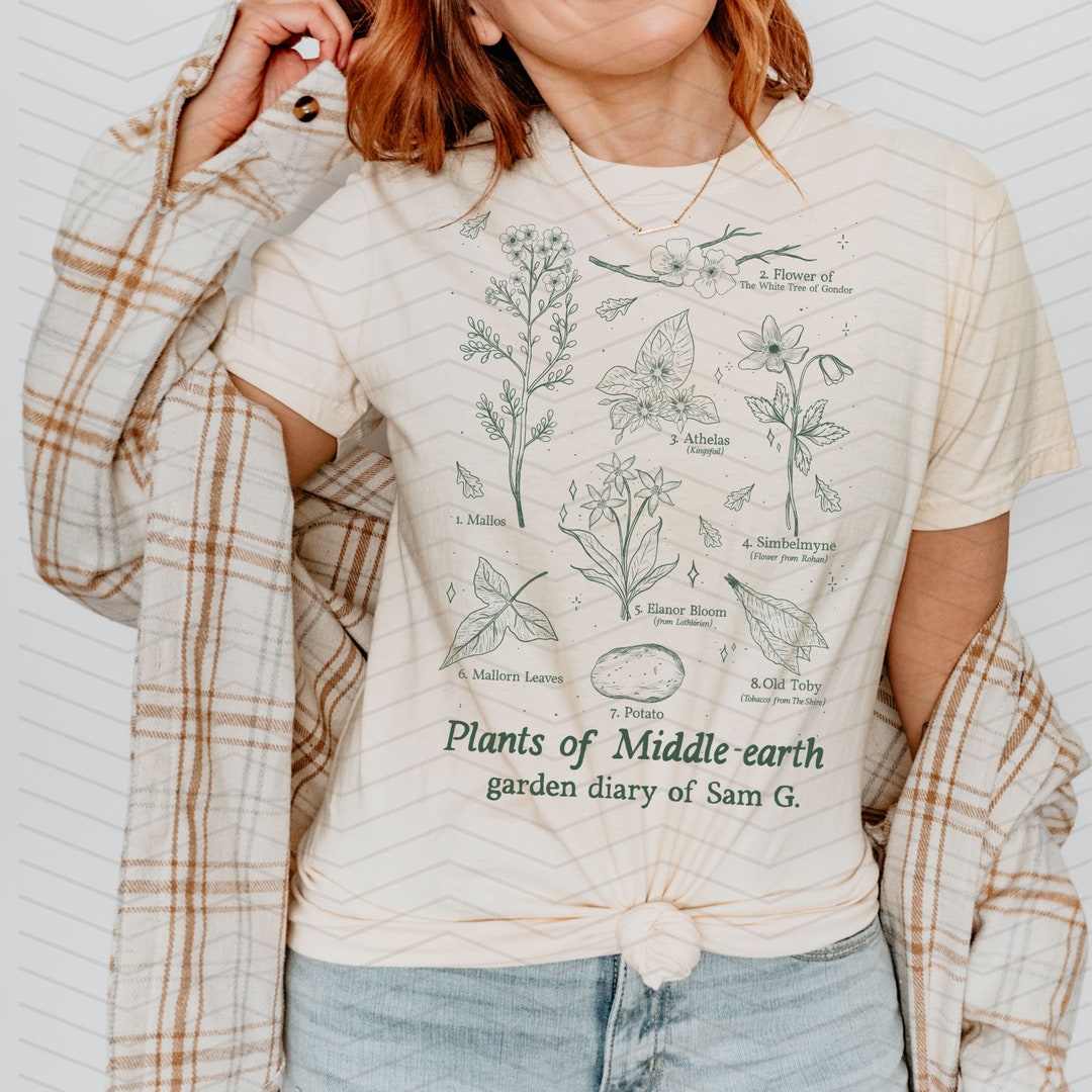 Comfort Colors | Garden Diary Shirt - Etsy