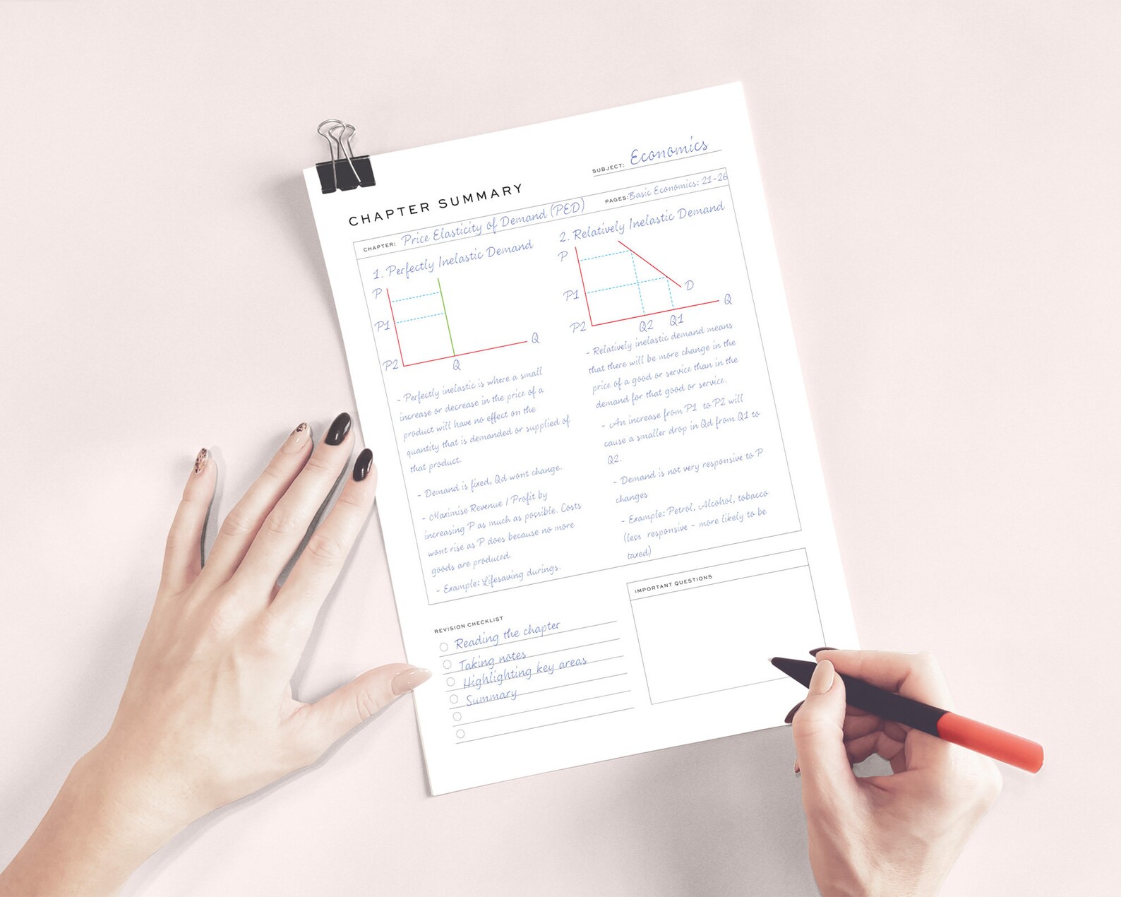 Printable Chapter Summary Planner Fillable Study Summary - Etsy