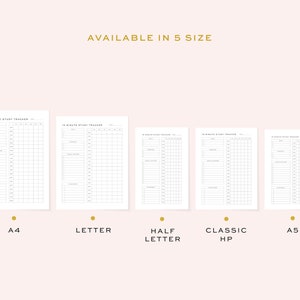 Printable 10 Minute Study Tracker Study Session Planner - Etsy