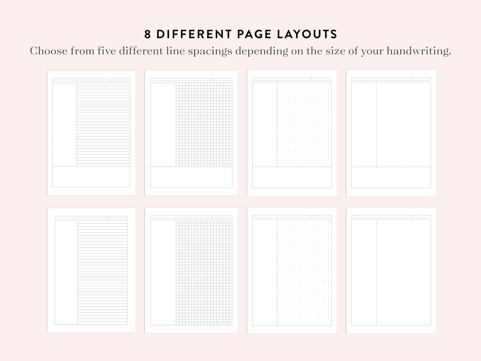 Printable Cornell Notes Paper PDF, Blank Cornell Note Sheets, College ...