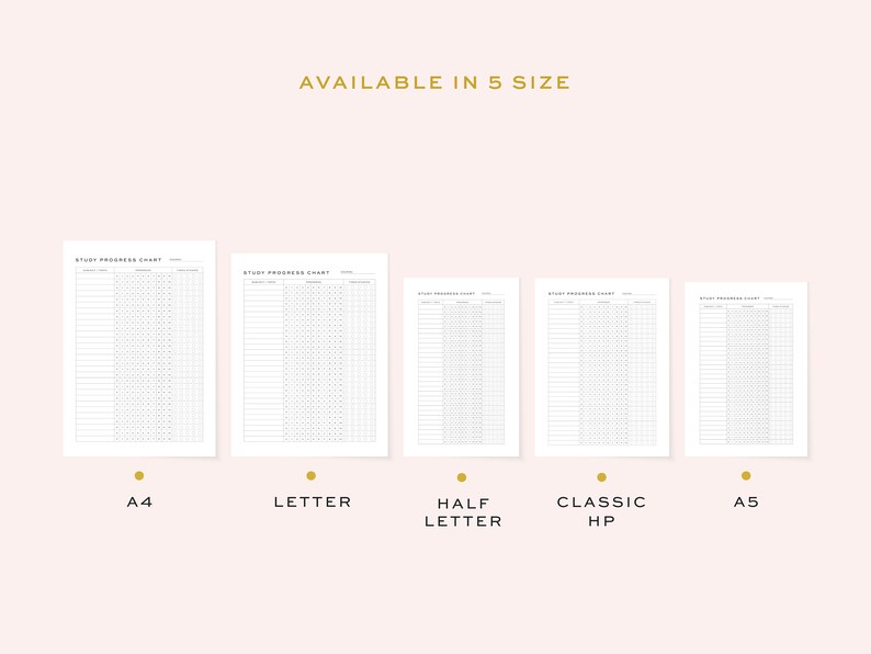 Printable Study Progress Chart, Student Study Planner, Study Progress ...