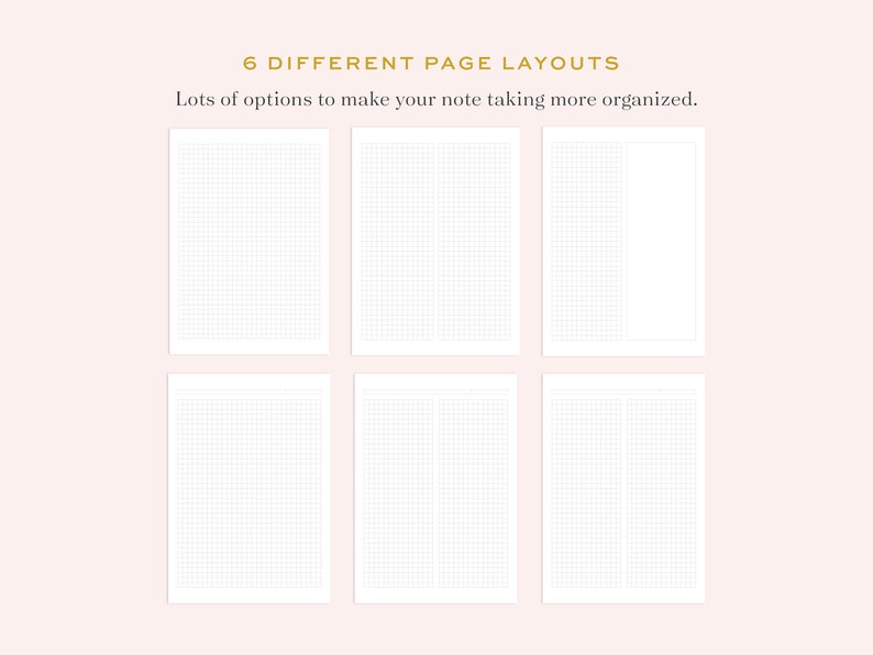 Printable Grid Paper PDF Grid Sheets Blank Grid Paper - Etsy