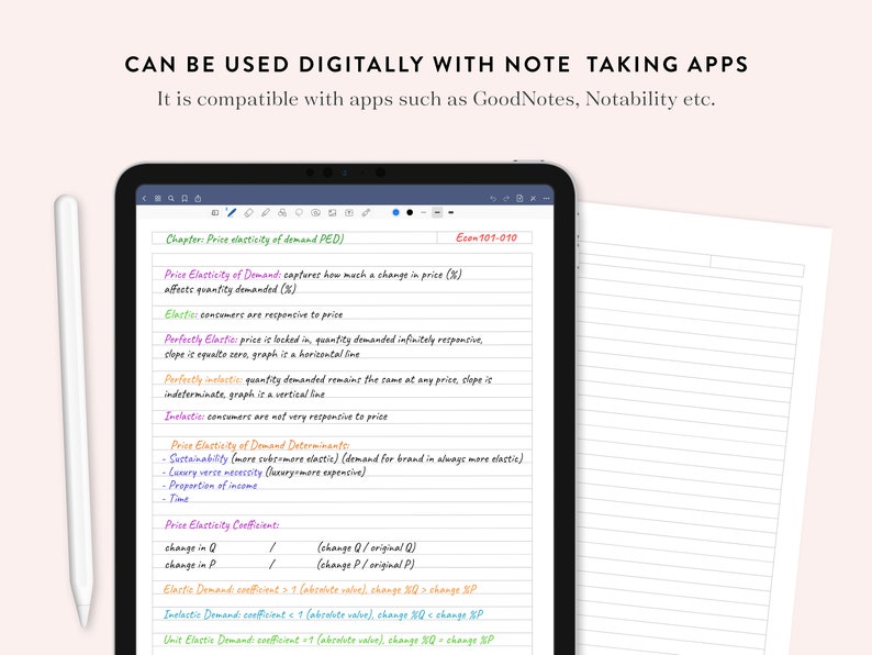 Printable Lined Paper PDF Ruled Paper Lined Sheets College - Etsy