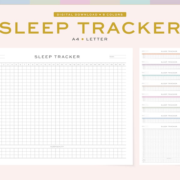 Printable Sleep Chart - Etsy