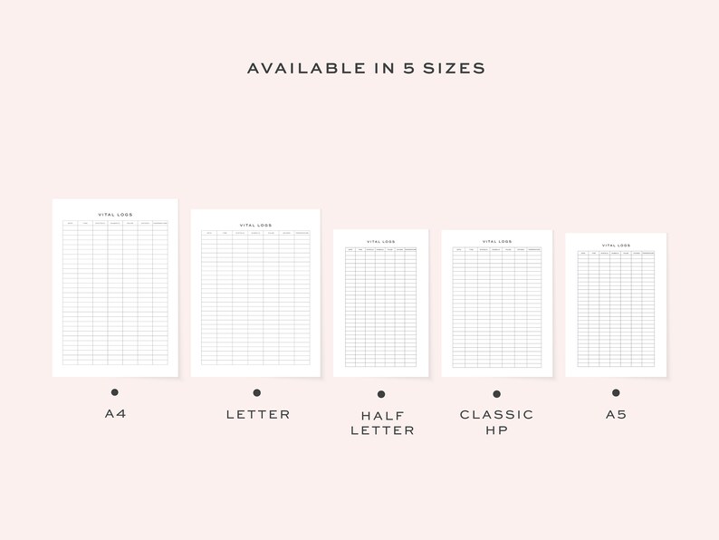 printable-vital-signs-fillable-vital-signs-sheet-vital-logs-etsy-canada