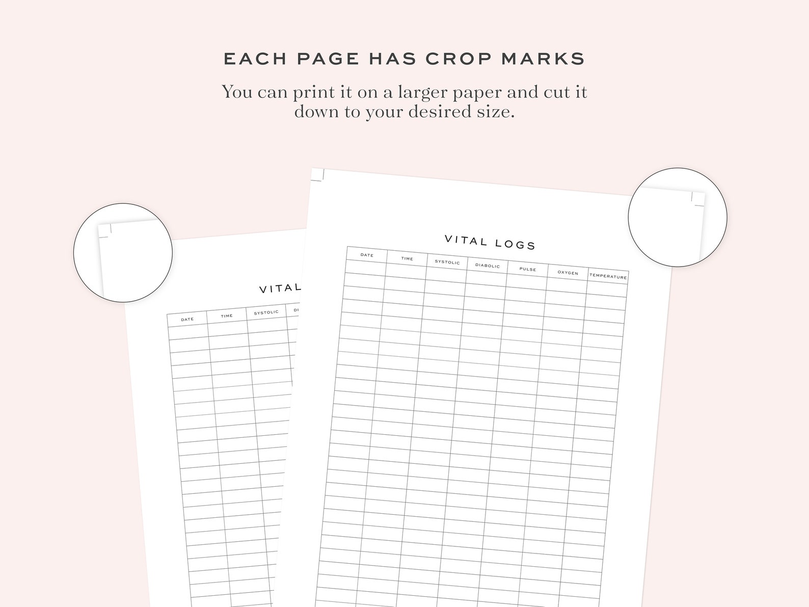 Printable Vital Signs Fillable Vital Signs Sheet Vital Logs Etsy Israel