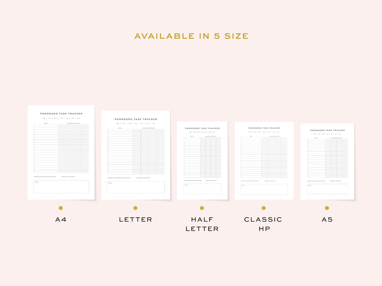 Printable Pomodoro Task Tracker Fillable Pomodoro Work and - Etsy UK