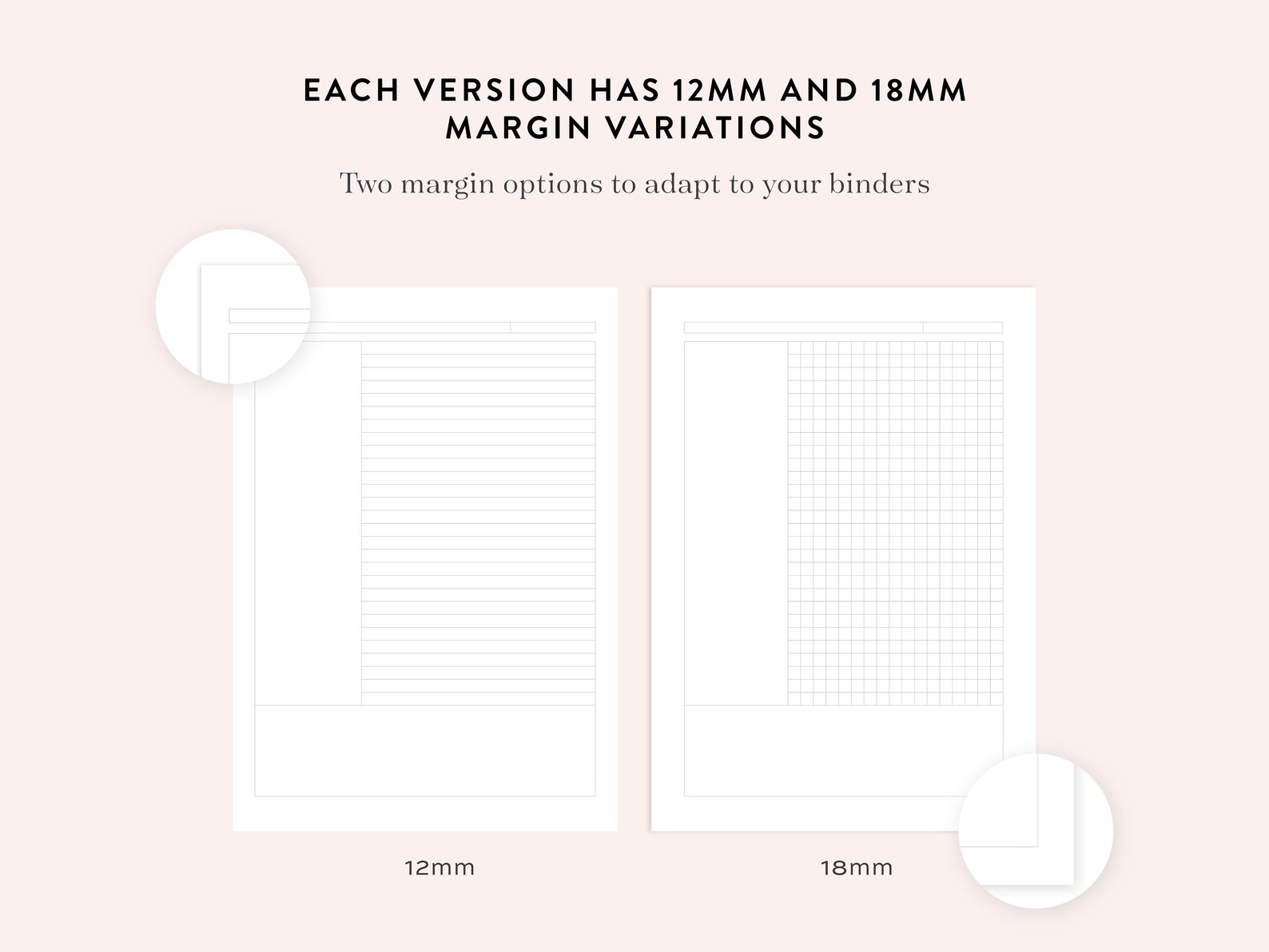 Printable Note Taking Bundle, Ruled / Lined Paper, Cornell Notes ...