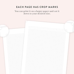 Printable Grid Paper PDF, Grid Sheets, Blank Grid Paper, College ...