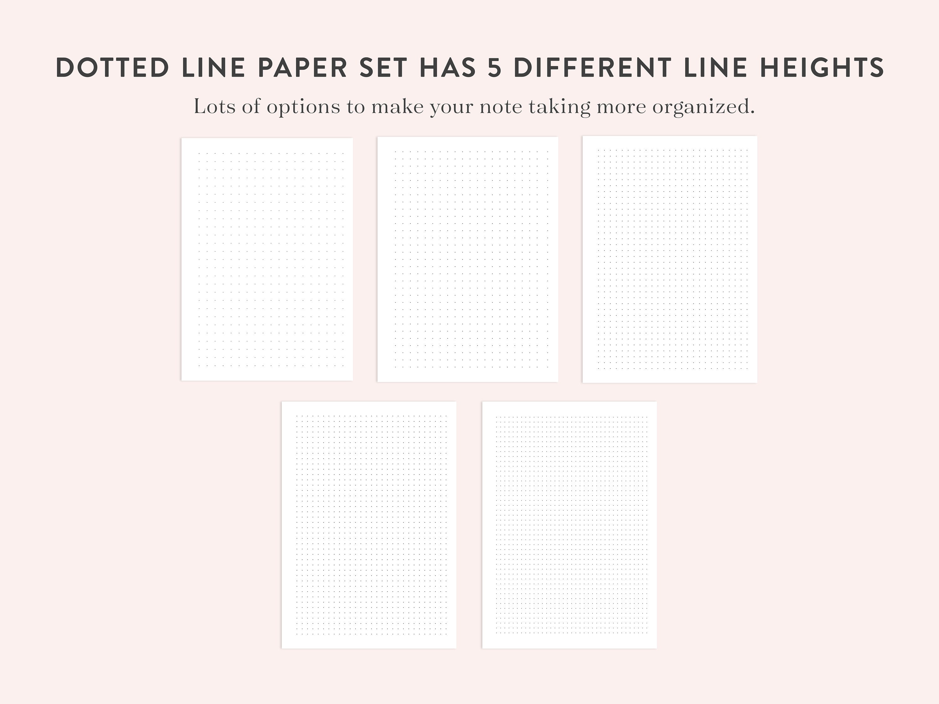 Printable Note Taking Bundle, Ruled / Lined Paper, Cornell Notes ...