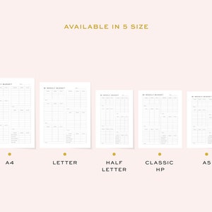 Printable Bi-weekly Budget Planner, Fillable Tracker (digital Download ...