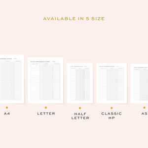 Printable Study Progress Chart Student Study Planner Study - Etsy
