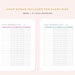 Printable Study Progress Chart, Student Study Planner, Study Progress ...
