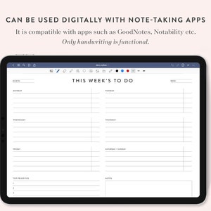 Printable Weekly to Do List, Fillable, Undated, To-do Task List | 5 ...