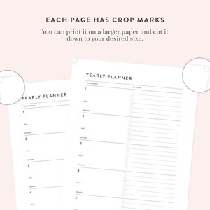 Printable Yearly Goal Planner, Fillable | Annual Goal Planner, Top 6 ...
