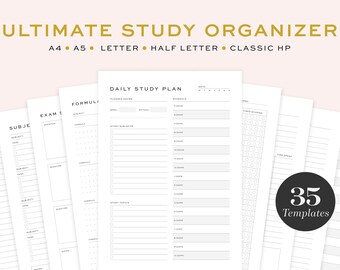 Printable College Student Planner - Etsy