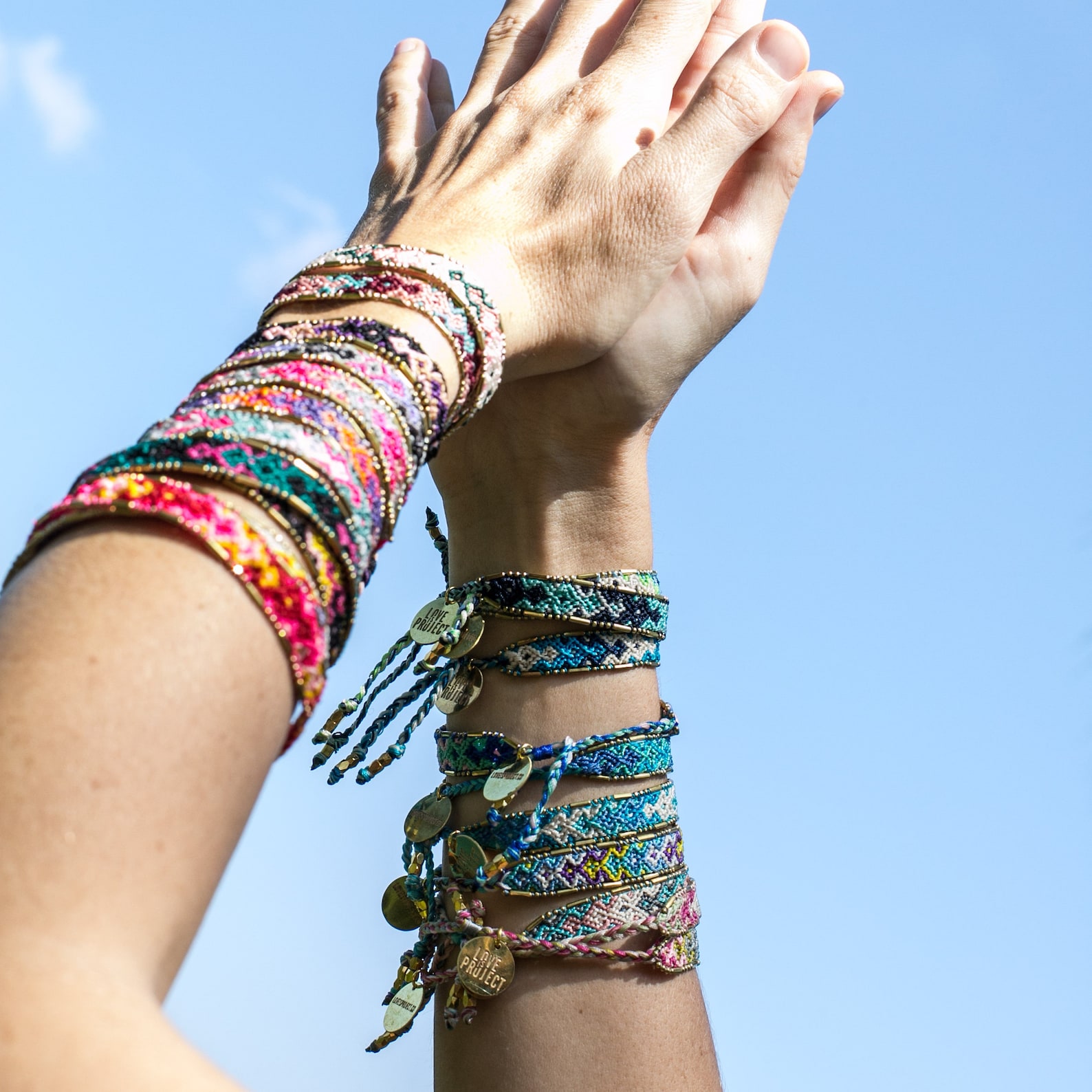 Bali Friendship Bracelet - Electric Feel - Etsy
