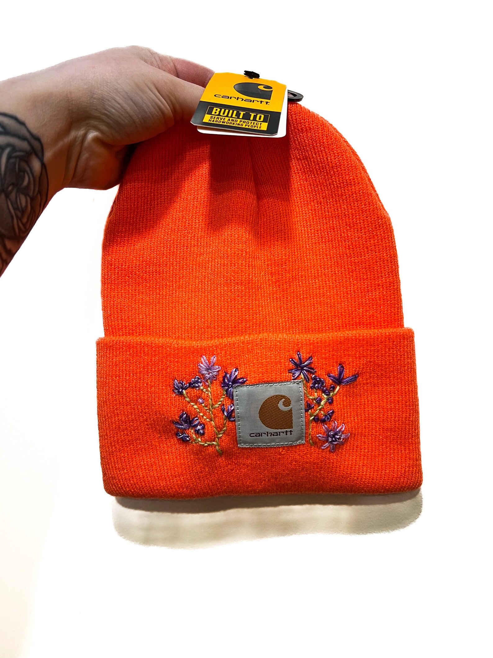 Hand Embroidered Carhartt Hats - Etsy