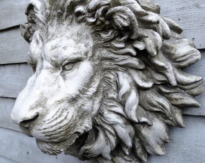 Large Lion Head Wall Mounted | Etsy