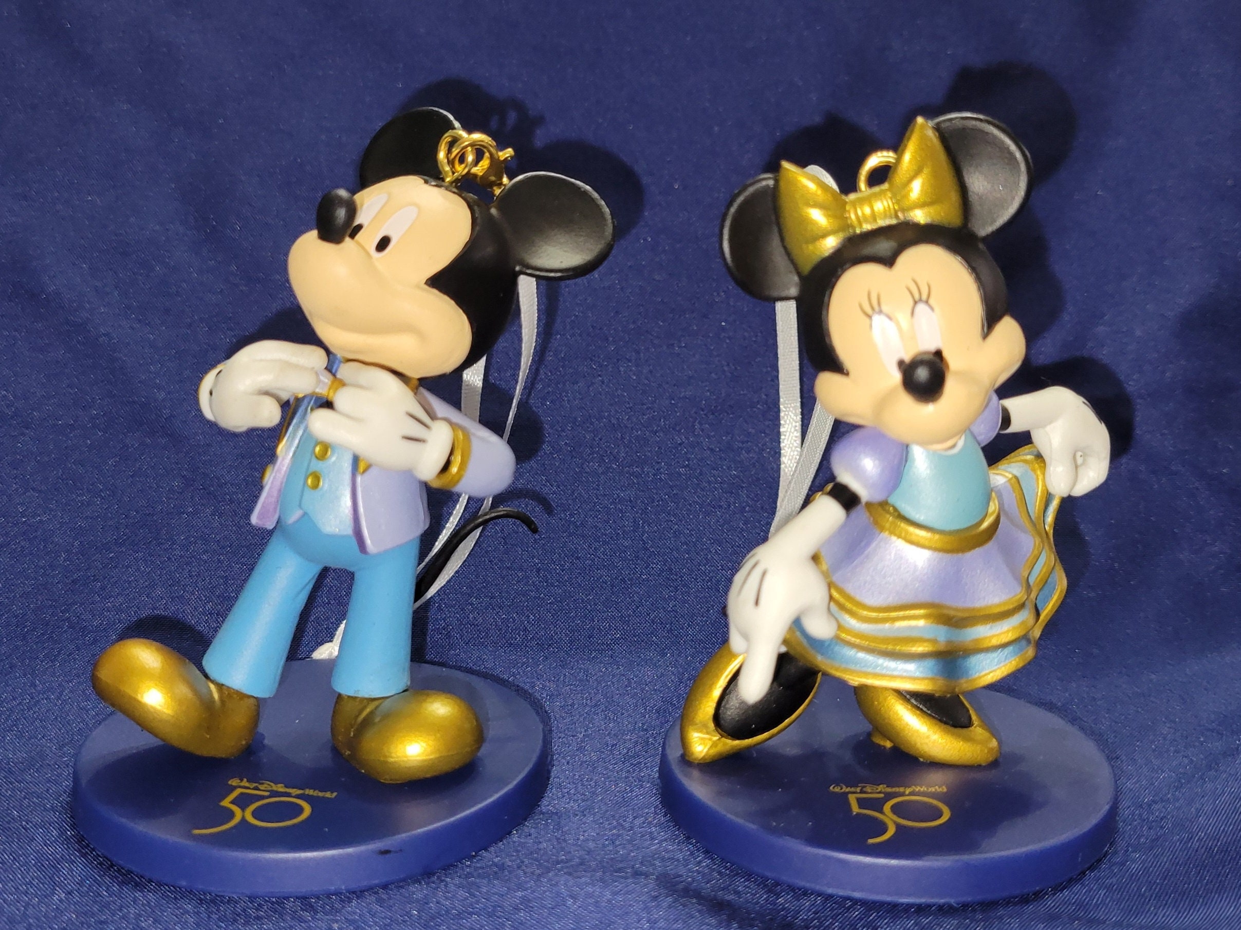 Disney Mickey and Friends 50th Anniversary Themed Ornaments - Etsy