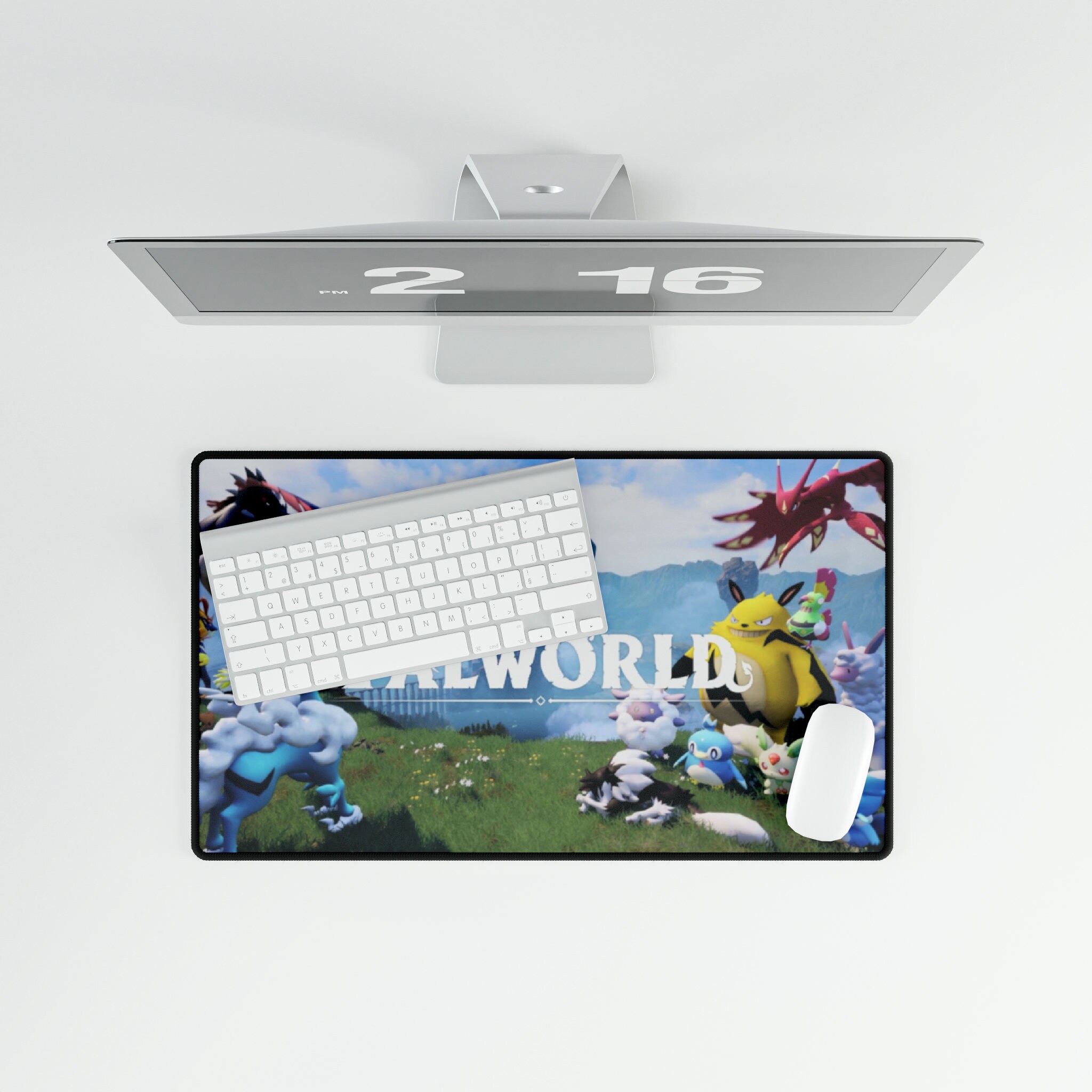 Palworld Logo Desk Mat, Palworld Fan Gaming Mat, Gamer Accessories ...