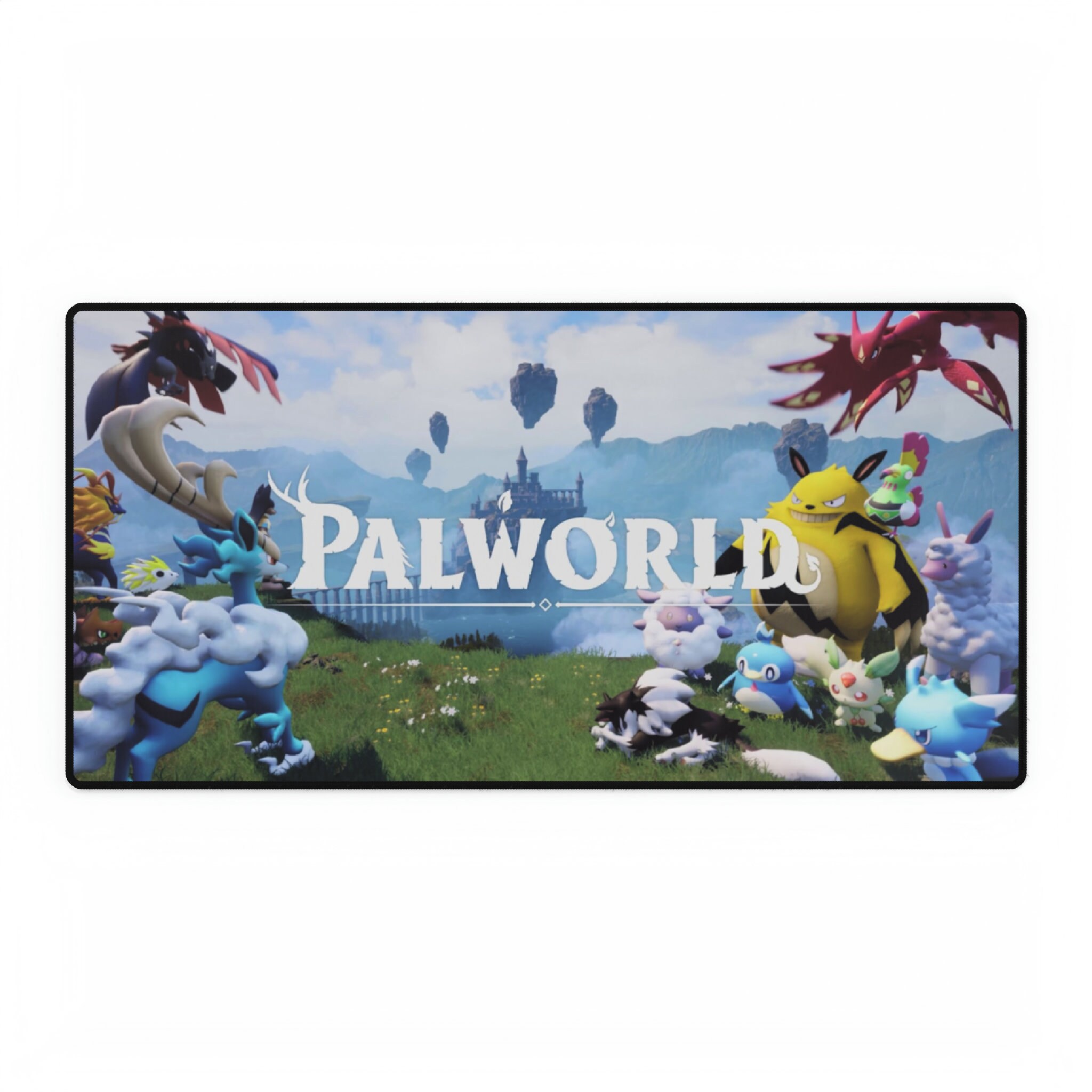 Palworld Logo Desk Mat, Palworld Fan Gaming Mat, Gamer Accessories ...