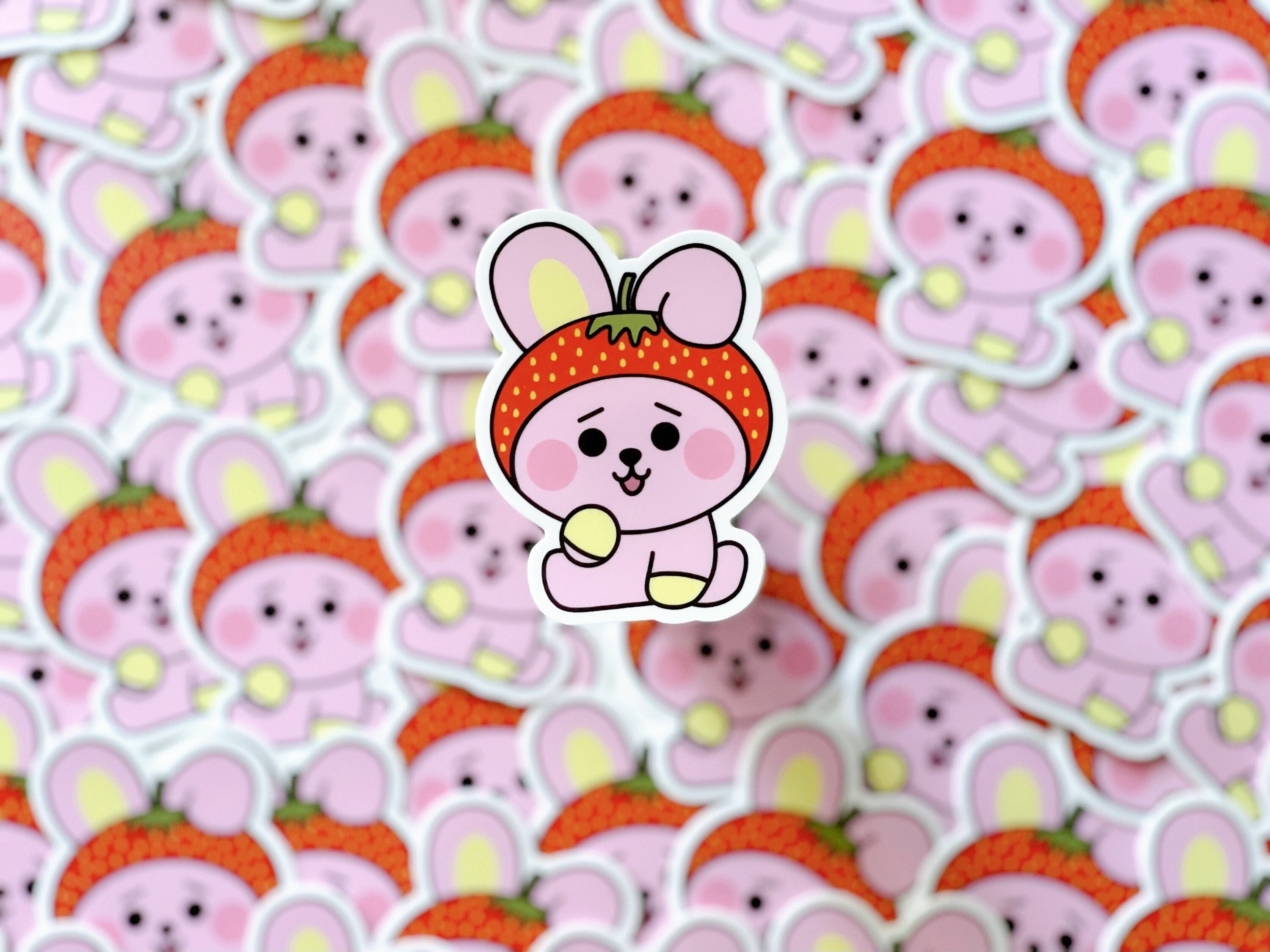 BT21 Berry Cooky Vinyl Sticker - Etsy