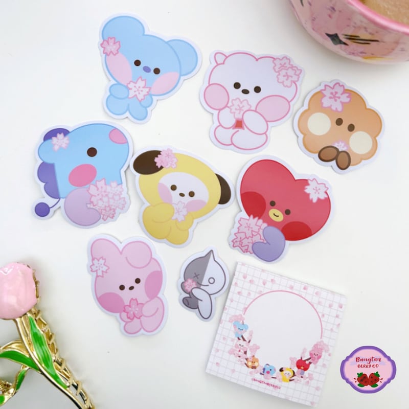 Bt21 Sticker - Etsy