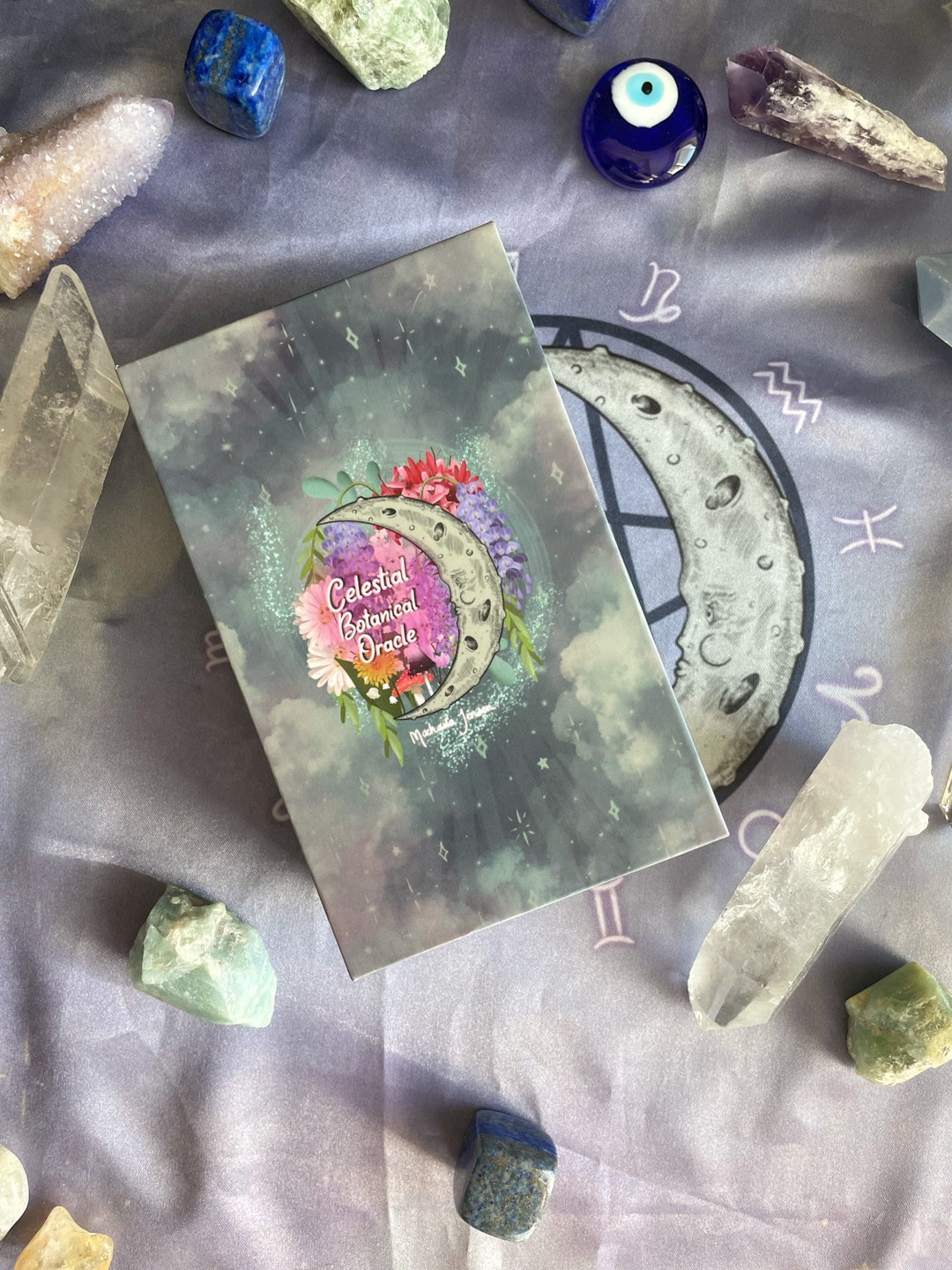 The Celestial Botanical Oracle Deck, 60 Cards, IN STOCK, Indie Oracl ...