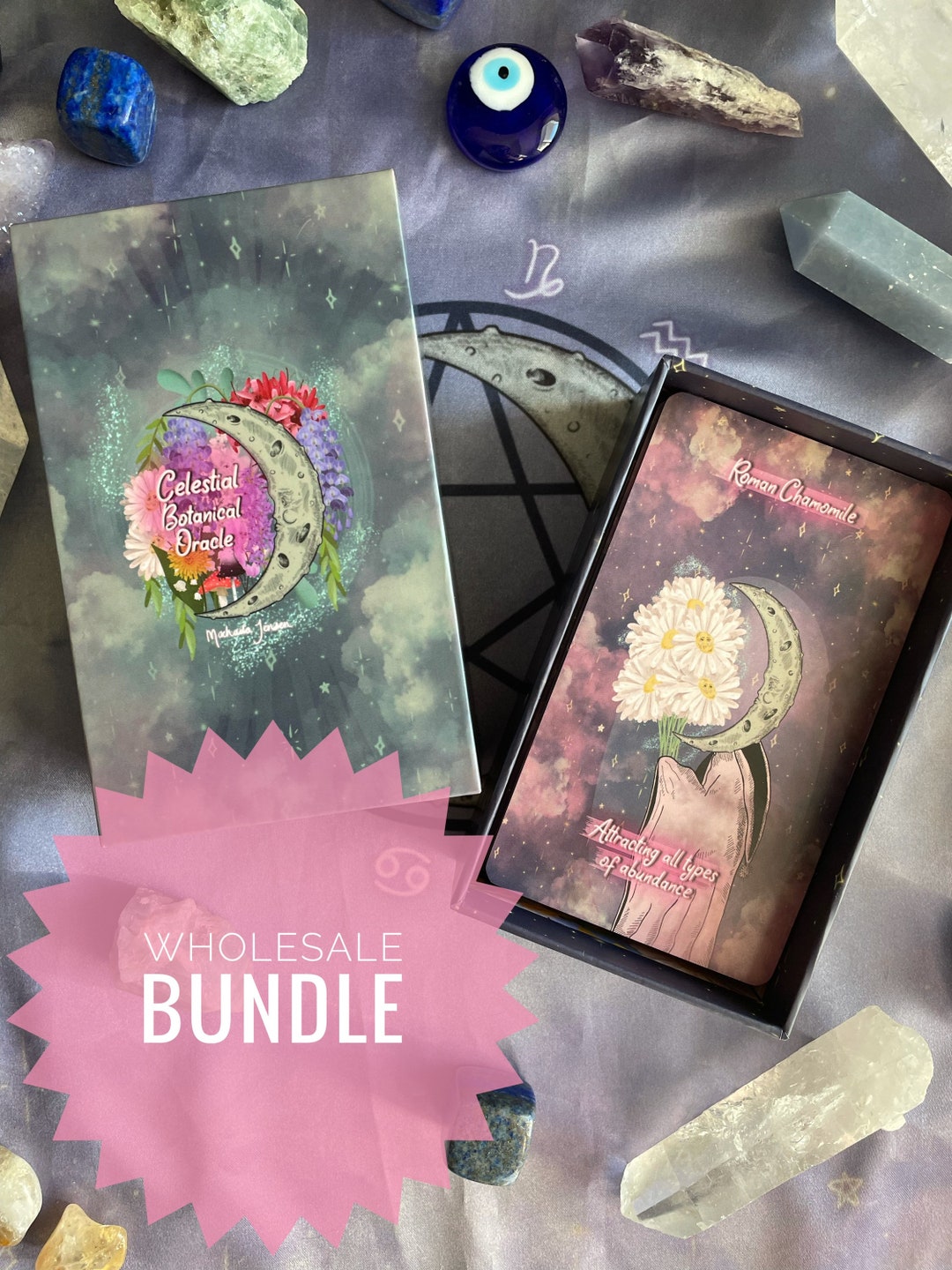 Celestial Botanical Oracle, 60 Cards, IN STOCK, Wholesale Bundle - Etsy