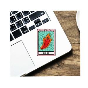 Spicy Sticker | Tarot Card Sticker | Bookish Sticker | Reader Gift ...