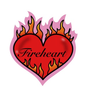 TOG Sticker | Fireheart Sticker | Throne of Glass | Aelin Galathynius ...
