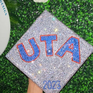 Rhinestone Graduation Cap/topper - Etsy