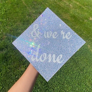 Rhinestone Graduation Cap/topper - Etsy