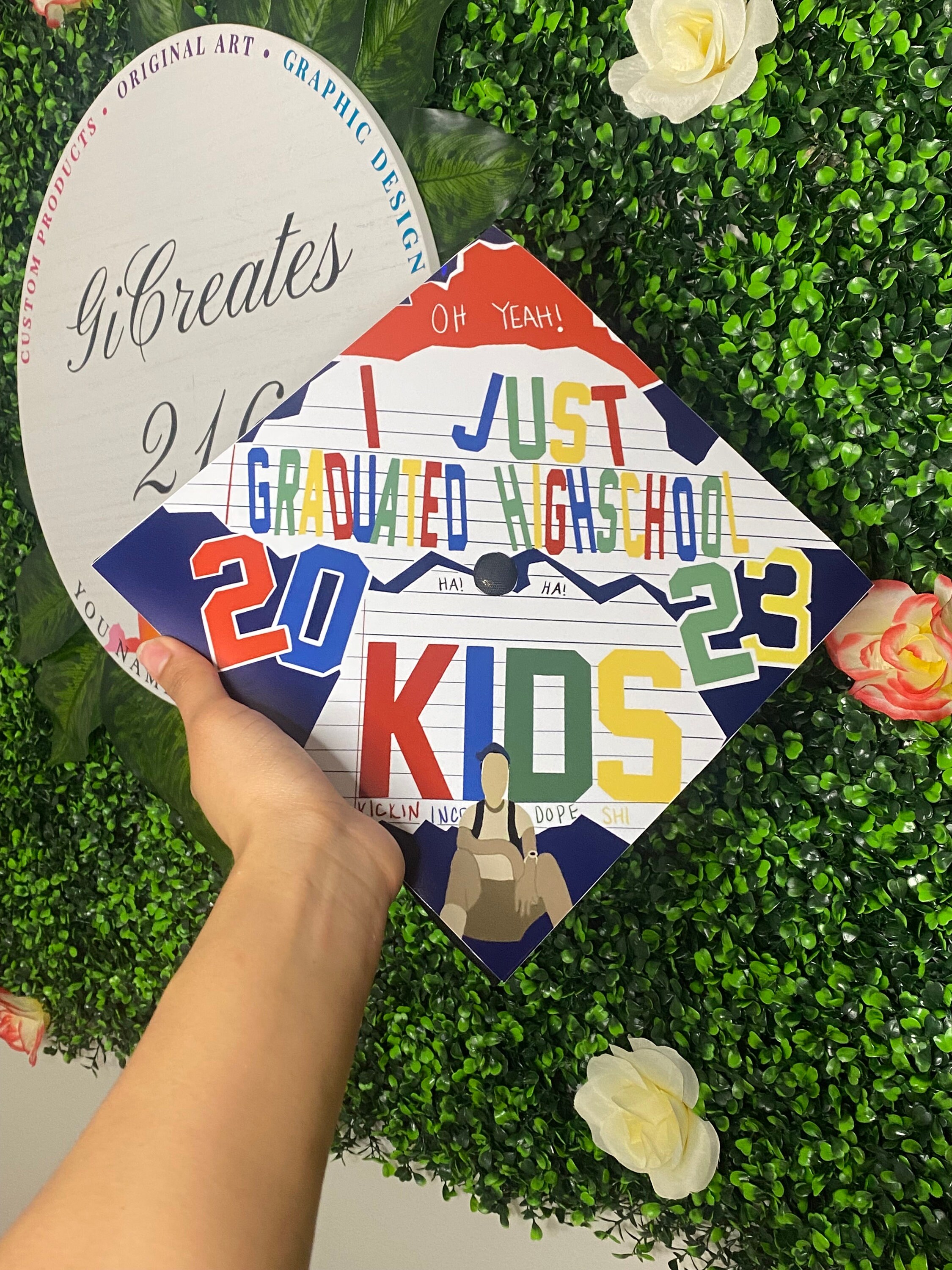 Graduation Topper Design KIDS Design Inspired - Etsy