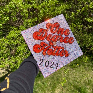 Rhinestone Graduation Cap/topper - Etsy
