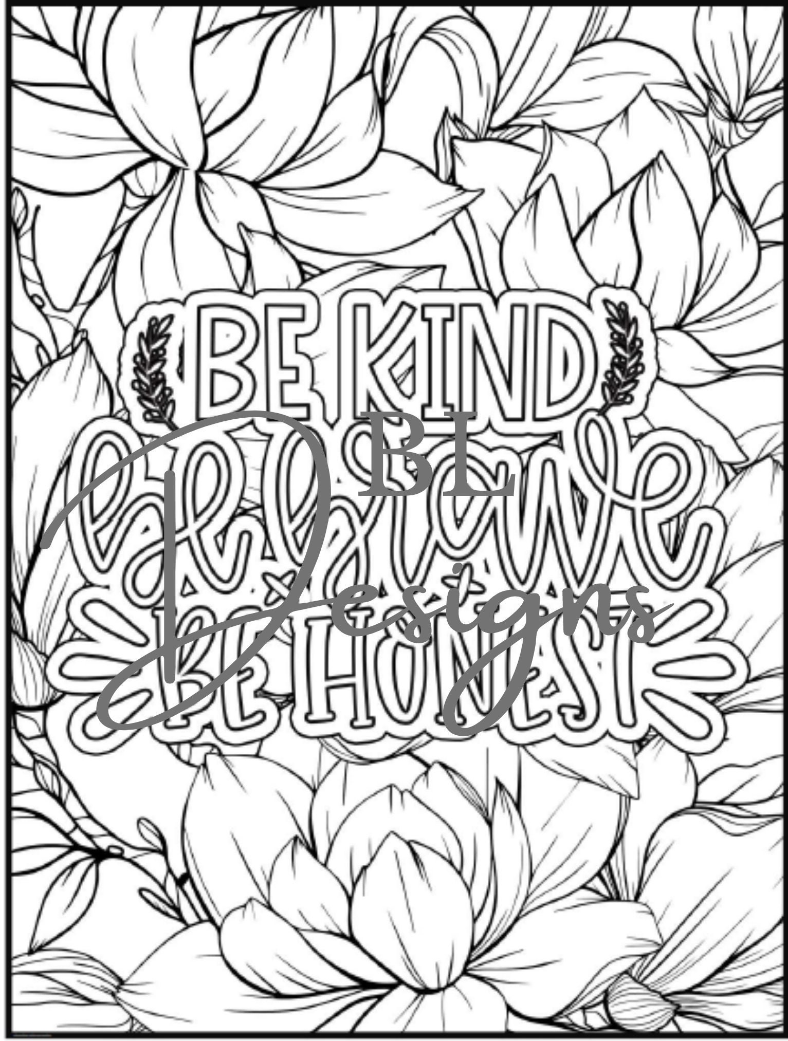 150 Inspirational Mandala Quote Coloring Pages. - Etsy