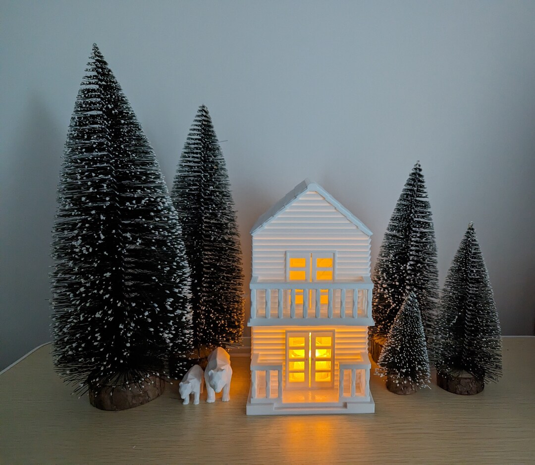 Cabin Lantern, House Light Lamp, Model House - Etsy