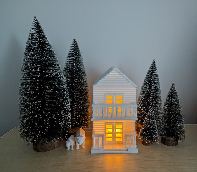 Cabin Lantern, House Light Lamp, Model House - Etsy