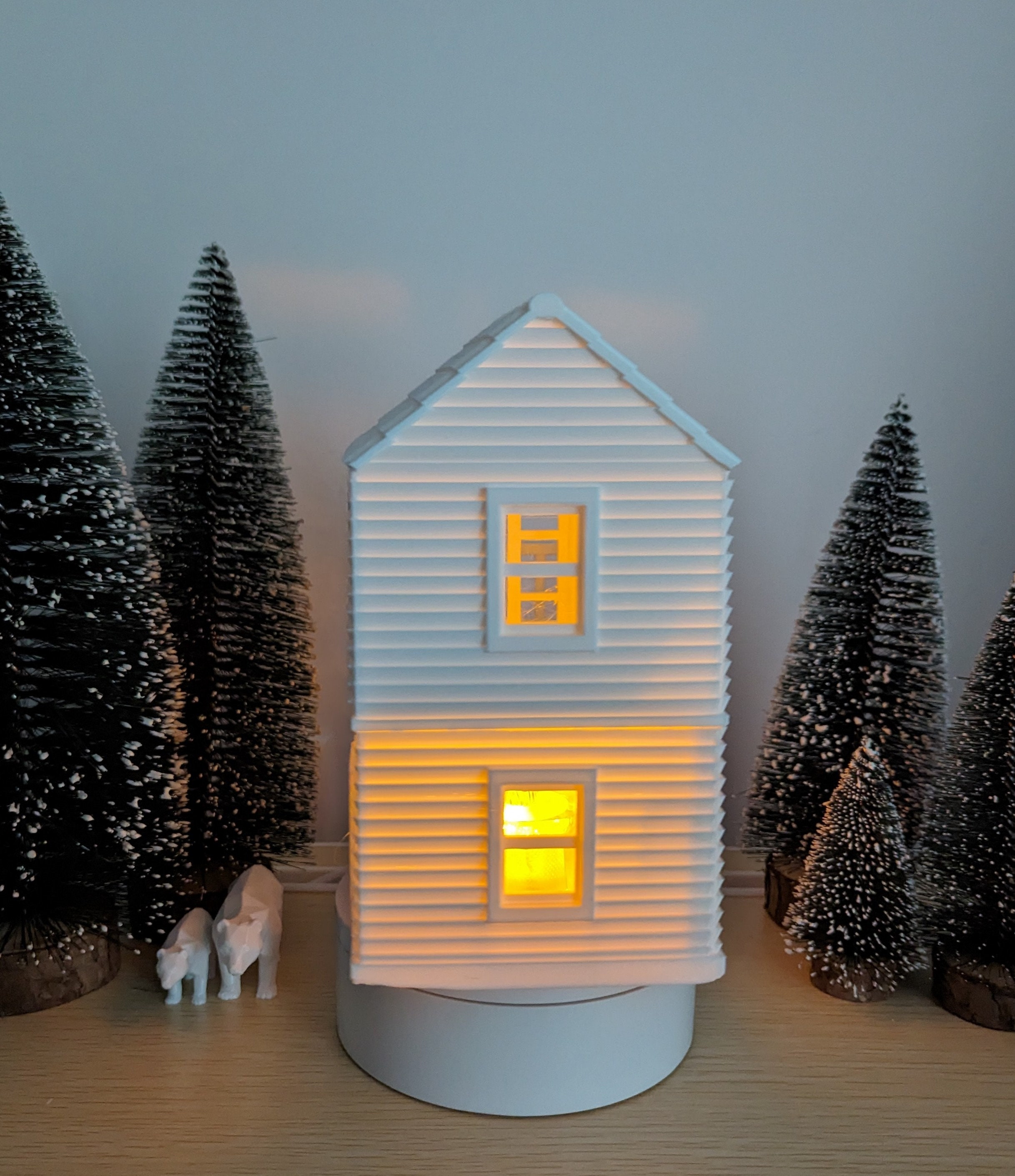 Cabin Lantern, House Light Lamp, Model House - Etsy