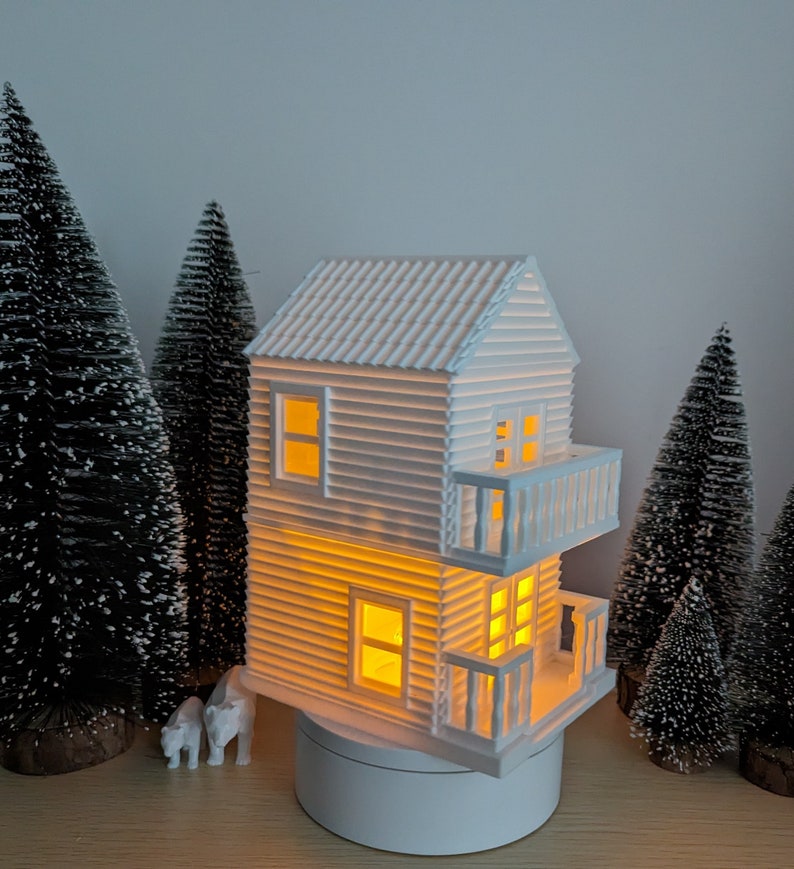 Cabin Lantern, House Light Lamp, Model House - Etsy