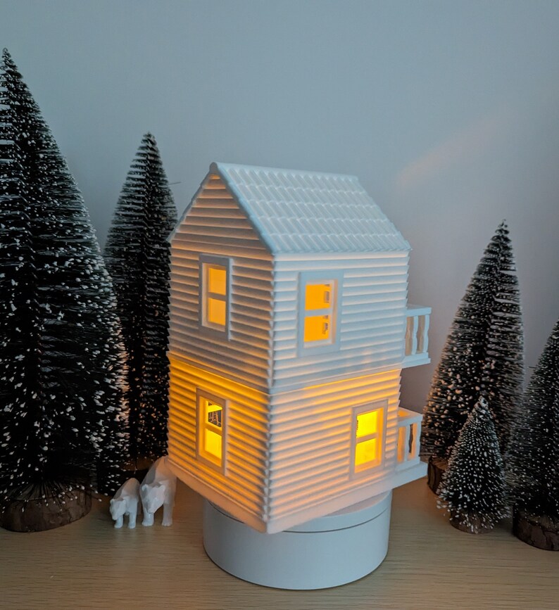 Cabin Lantern, House Light Lamp, Model House - Etsy