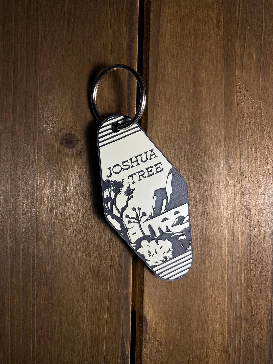Engraved Joshua Tree Room Key Tag Inspired Keychain - Etsy