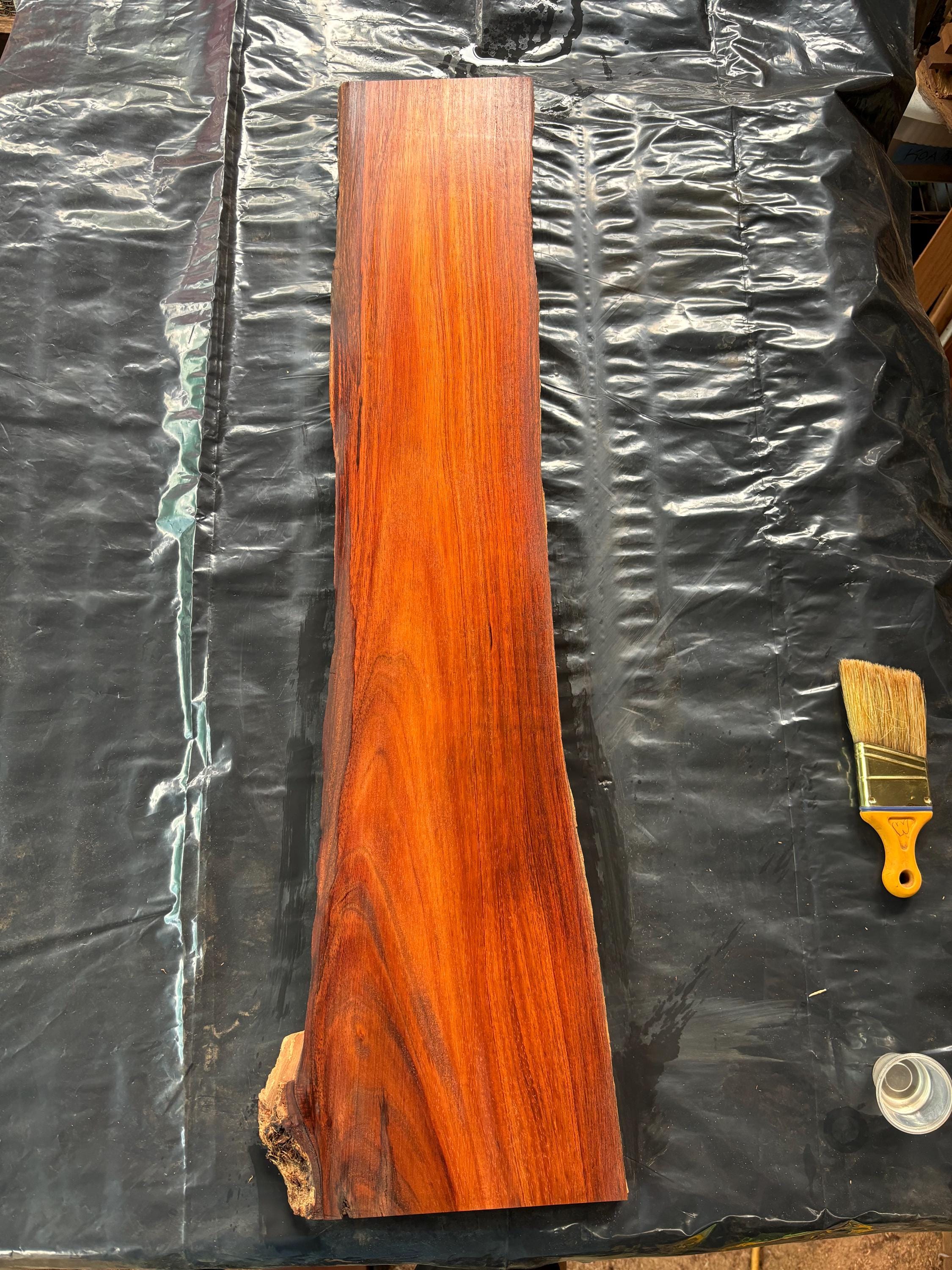 Live Edge Premium Full Curl Koa Slab - Etsy