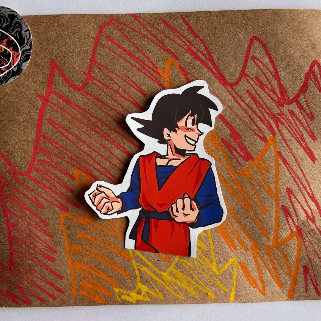 Son Goten Sticker DBZ - Etsy