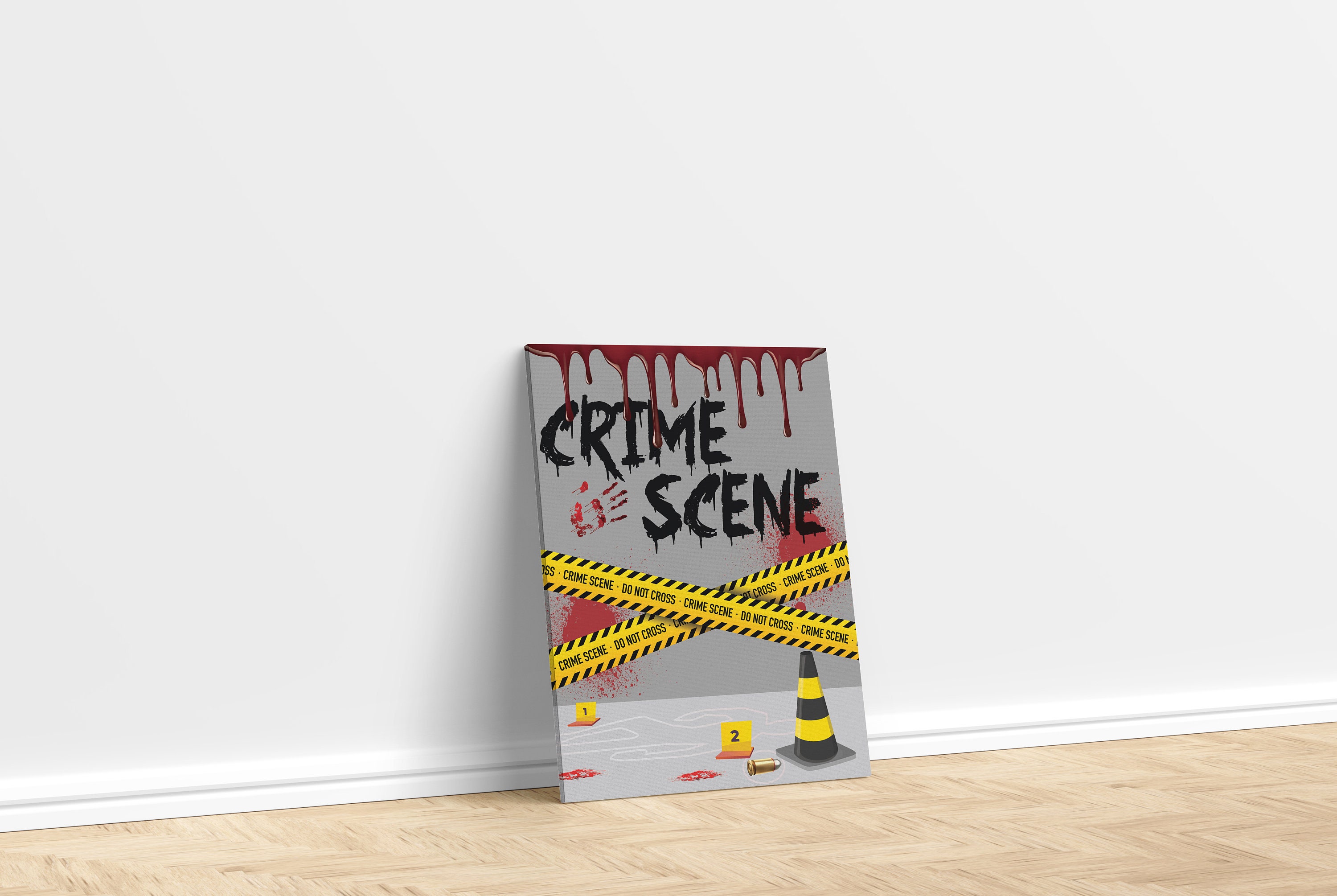 Crime Scene Printable Wall Art Instant Digital Download - Etsy