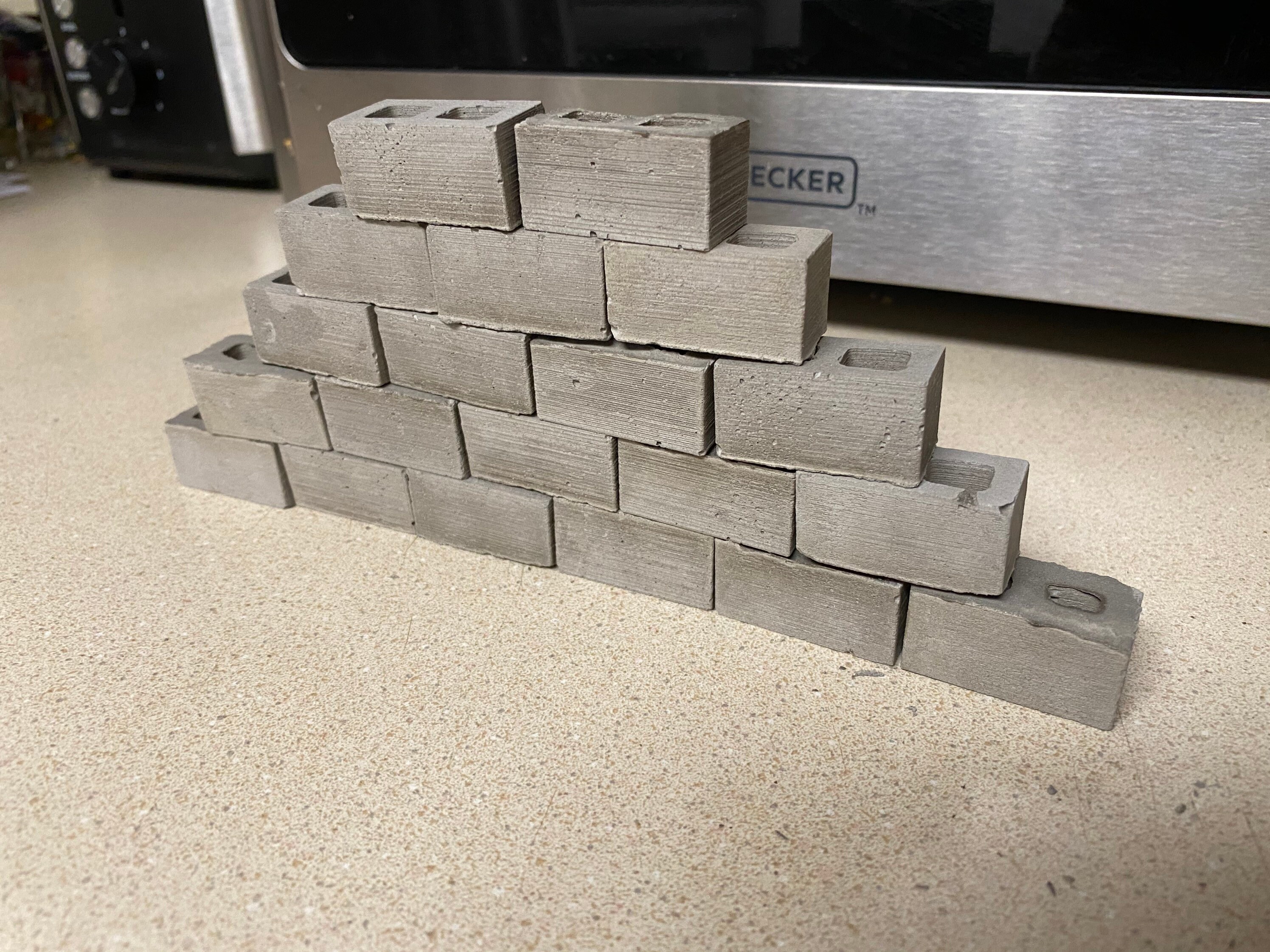 1:12 Scale Miniature Cinder Blocks - Etsy Canada