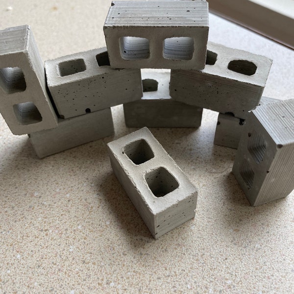 Miniature Cinder Blocks - Etsy