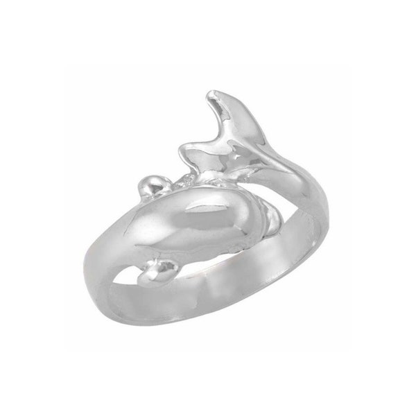 Dolphin Ring - Etsy